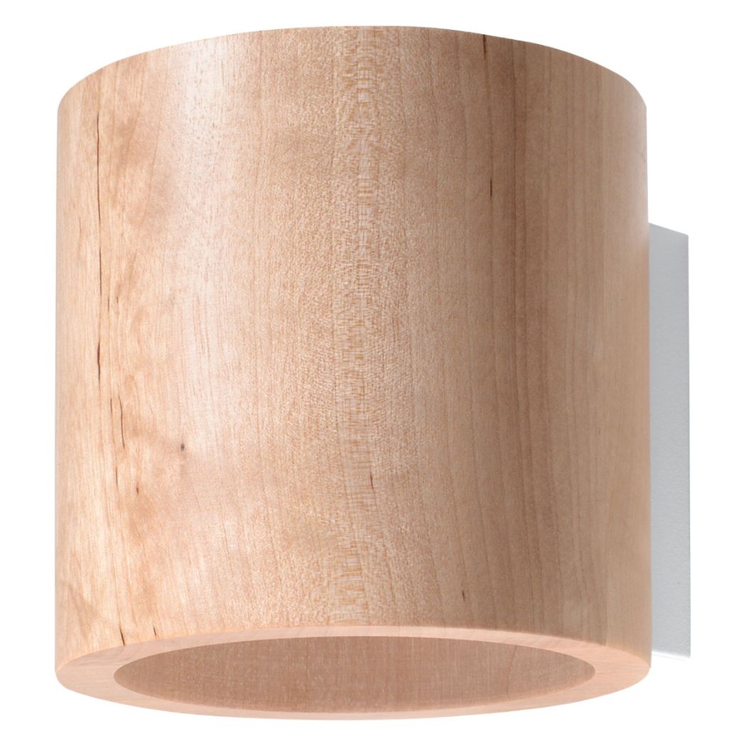 Lampada da parete in legno naturale – Illuminazione Italia